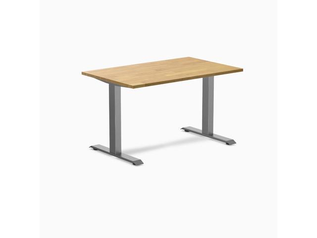 Click here for Desky Zero Rubberwood Office Desk - Light Oak / 48... prices