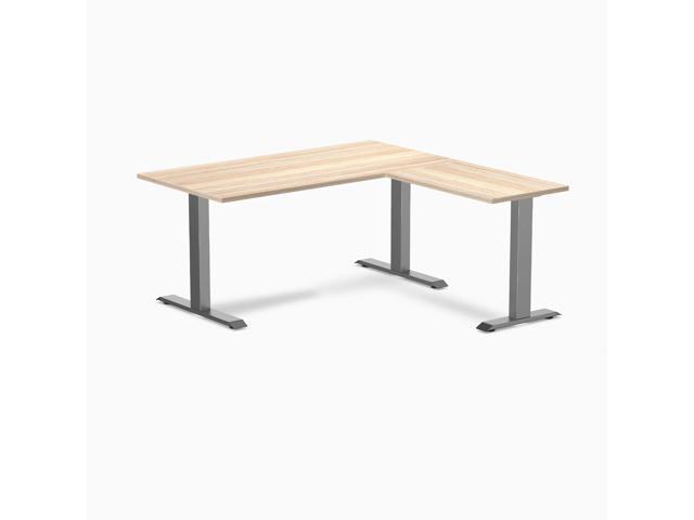 Click here for Desky Zero Laminate L-Shape Office Desk - Classic... prices