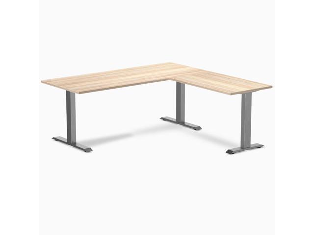 Click here for Desky Zero Laminate L-Shape Office Desk - Classic... prices