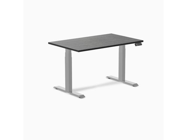 Click here for Desky Dual Bamboo Sit Stand Desk - Dark Bamboo / 4... prices