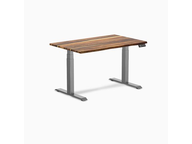 Click here for Desky Dual Hardwood Sit Stand Desk - Pheasantwood... prices
