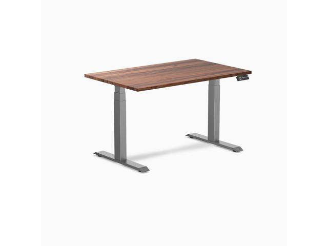 Click here for Desky Dual Hardwood Sit Stand Desk - Walnut / 48 x... prices