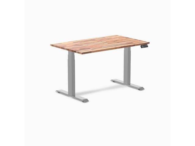Click here for Desky Dual Softwood Sit Stand Desk - Acacia / 48 x... prices