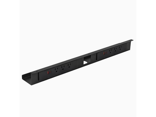 Click here for Desky Mini Cable & Power Tray - Black / 6 Plugs +... prices