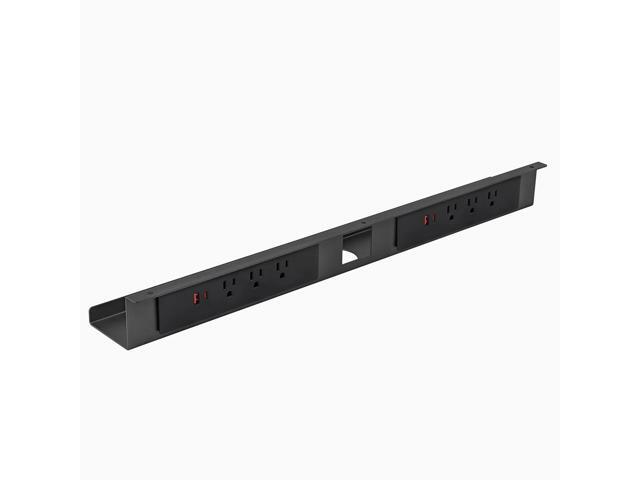 Click here for Desky Mini Cable & Power Tray - Space Gray / 6 Plu... prices