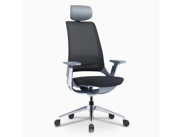 Click here for Desky Pulse Supportive Desk Chair - Black / Polish... prices