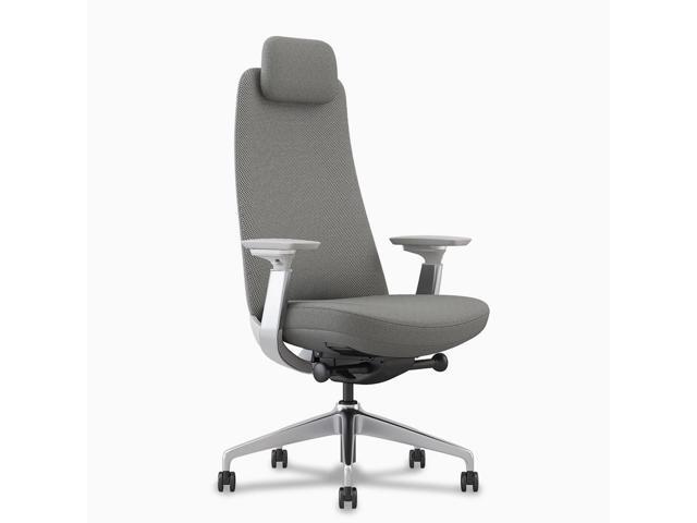Click here for Desky Pinnacle Executive Office Chair - Light Grey... prices