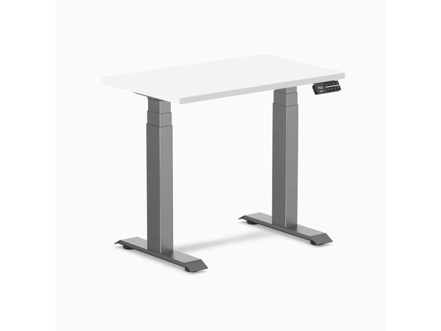 Click here for Desky Dual Mini Sit Stand Desk - White / 32 x 20 i... prices
