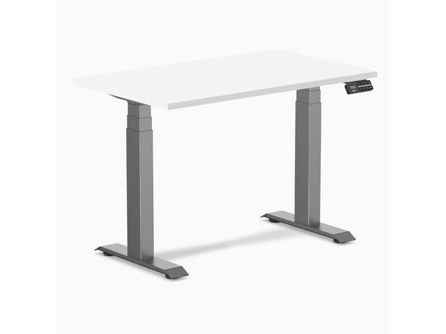 Click here for Desky Dual Mini Sit Stand Desk - White / 40 x 24 i... prices