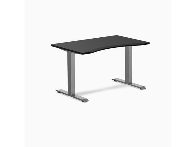 Click here for Desky Zero Ergo Edge Office Desk - Black / 48 x 30... prices
