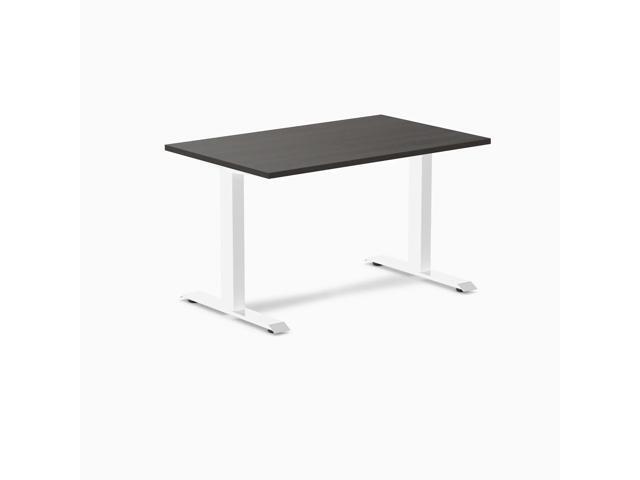 Click here for Desky Zero Laminate Office Desk - Burnished Wood /... prices