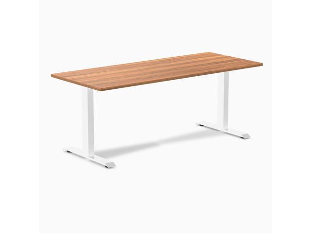Click here for Desky Zero Laminate Office Desk - Prime Oak / 70.9... prices