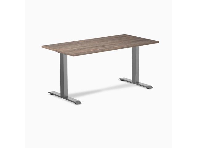 Click here for Desky Zero Laminate Office Desk - Natural Walnut /... prices