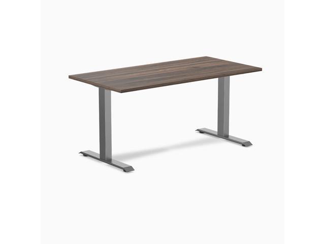 Click here for Desky Zero Laminate Office Desk - Jarrah Legno / 5... prices