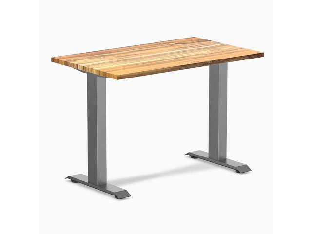 Click here for Desky Zero Mini Hardwood Office Desk - Teak / 40 x... prices