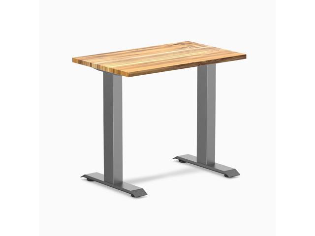 Click here for Desky Zero Mini Hardwood Office Desk - Teak / 32 x... prices