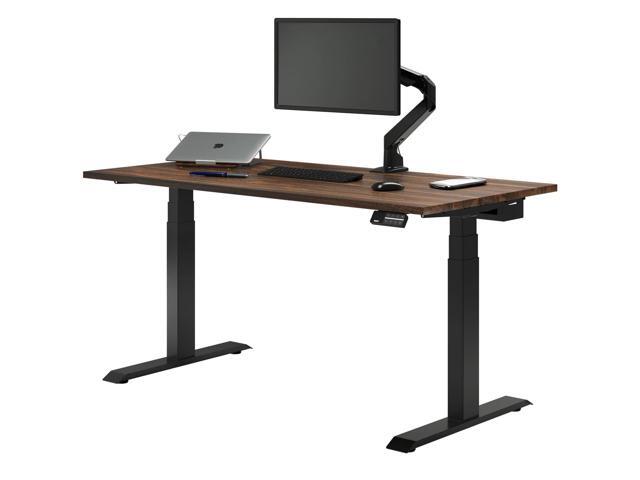 Click here for Desky Dual Hardwood Sit Stand Desk - Pheasantwood... prices