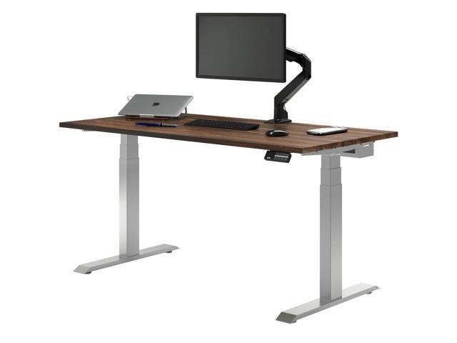 Click here for Desky Dual Hardwood Sit Stand Desk - Pheasantwood... prices