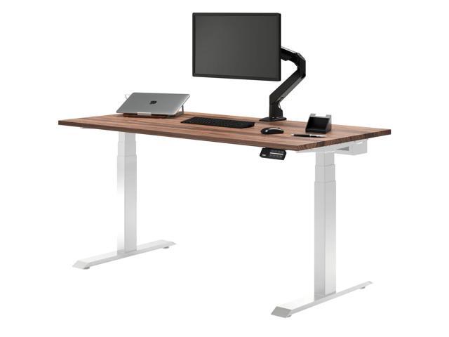 Click here for Desky Dual Hardwood Sit Stand Desk - Walnut / 60 x... prices
