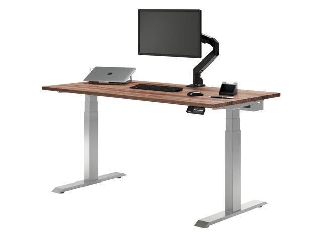 Click here for Desky Dual Hardwood Sit Stand Desk - Walnut / 60 x... prices