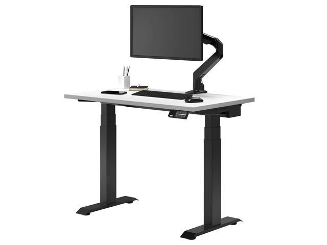 Click here for Desky Dual Mini Sit Stand Desk - White / 40 x 24 i... prices
