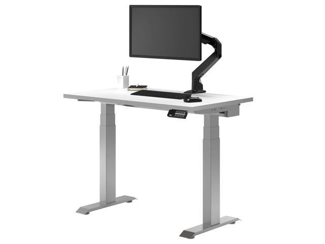 Click here for Desky Dual Mini Sit Stand Desk - White / 32 x 20 i... prices