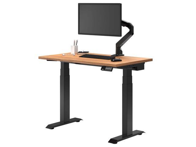 Click here for Desky Dual Mini Sit Stand Desk - Prime Oak / 40 x... prices