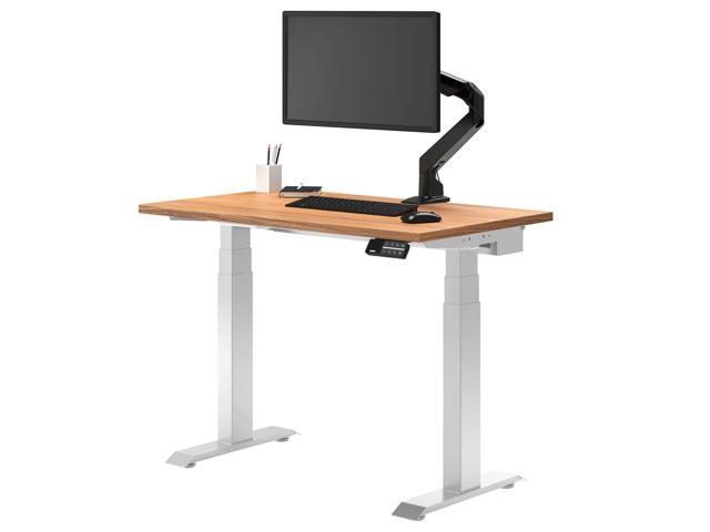Click here for Desky Dual Mini Sit Stand Desk - Prime Oak / 40 x... prices