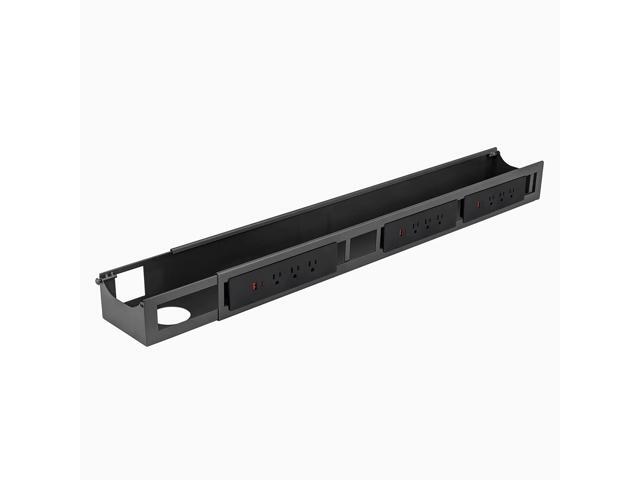 Click here for Desky Integrated Cable & Power Channel - 9 Plugs +... prices