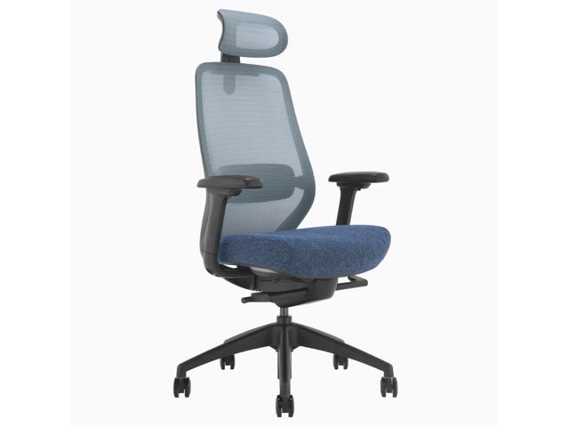 Click here for Desky Coilflex Ergonomic Office Chair - Blue / Hea... prices