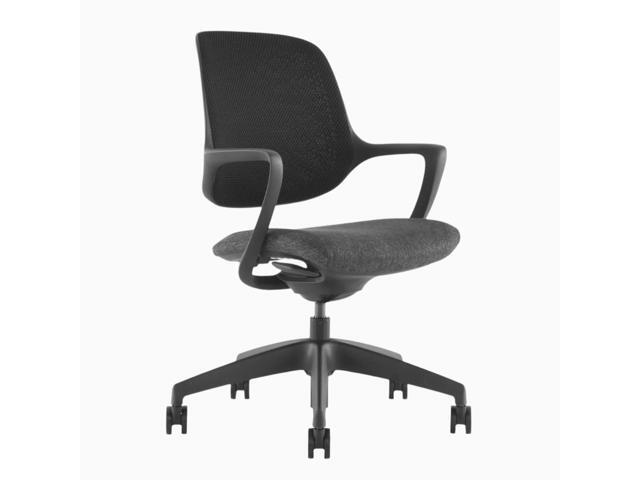 Click here for Desky Evoque Low Back Office Chair - Black prices