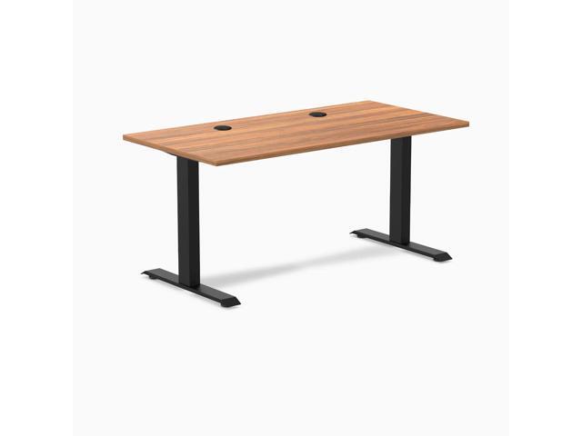 Click here for Desky Zero Laminate Office Desk - Prime Oak / 59 x... prices