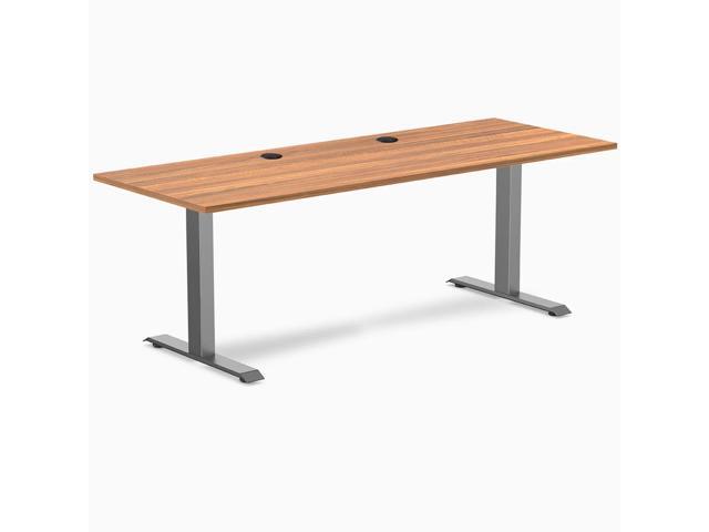 Click here for Desky Zero Laminate Office Desk - Prime Oak / 78.7... prices