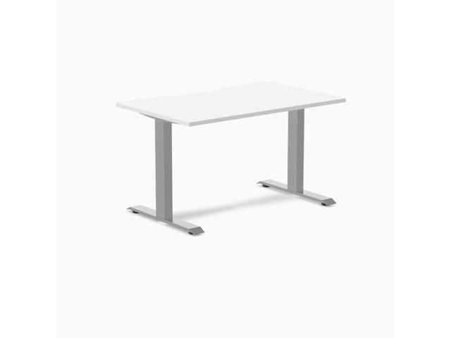 Click here for Desky Zero Scalloped Laminate Office Desk - White... prices