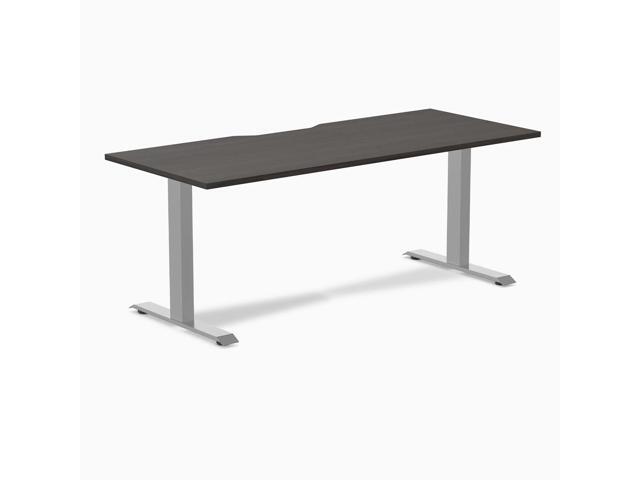 Click here for Desky Zero Scalloped Laminate Office Desk - Burnis... prices
