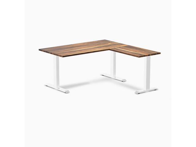 Click here for Desky Zero Hardwood L-Shape Office Desk - Pheasant... prices