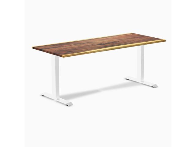 Click here for Desky Zero Hardwood Office Desk - Saman / 72 x 30... prices