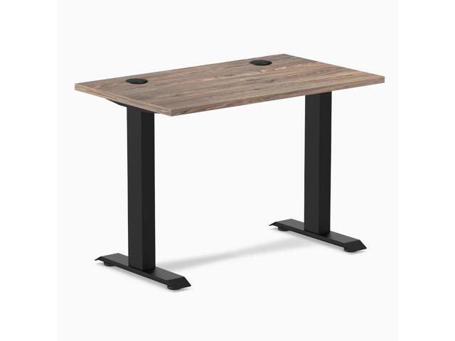 Click here for Desky Zero Mini Office Desk - Natural Walnut / 40... prices