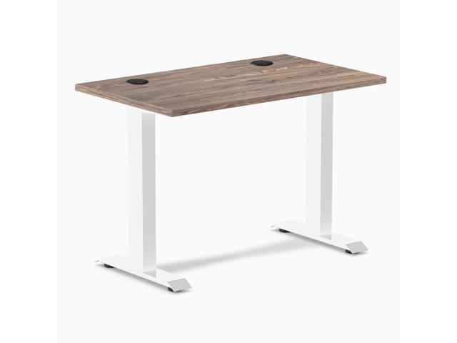 Click here for Desky Zero Mini Office Desk - Natural Walnut / 40... prices