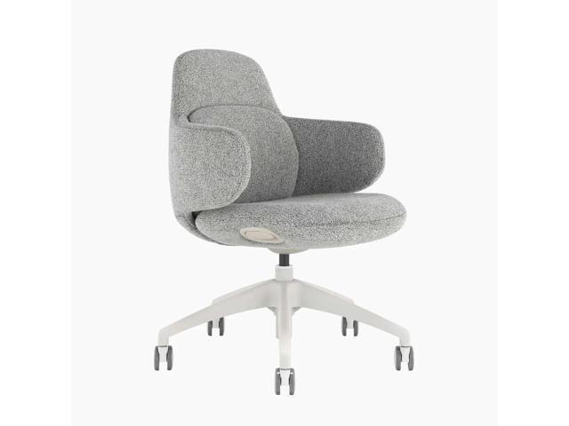 Click here for Desky Arco Office Chair - Pebble Gray prices