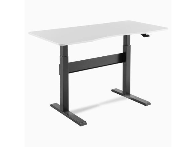 Click here for Desky Air Lift Zero Sit Stand Desk - White / 47.2... prices