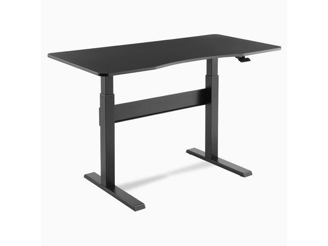 Click here for Desky Air Lift Zero Sit Stand Desk - Black / 47.2... prices