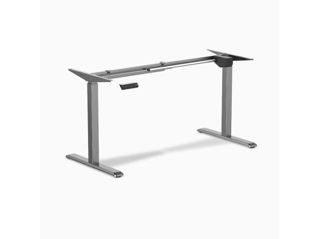 Click here for Desky Single Sit Stand Desk Frame - Space Grey prices