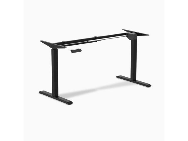 Click here for Desky Single Sit Stand Desk Frame - Matte Black prices