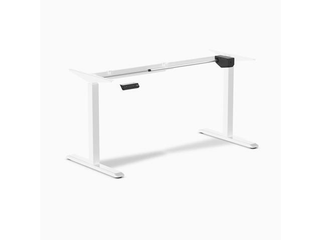 Click here for Desky Single Sit Stand Desk Frame - White prices