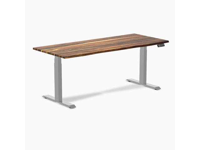 Click here for Desky Dual Hardwood Sit Stand Desk - Pheasantwood... prices
