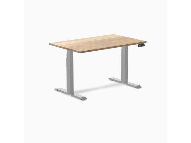 Click here for Desky Dual Hardwood Sit Stand Desk - White Ash / 4... prices