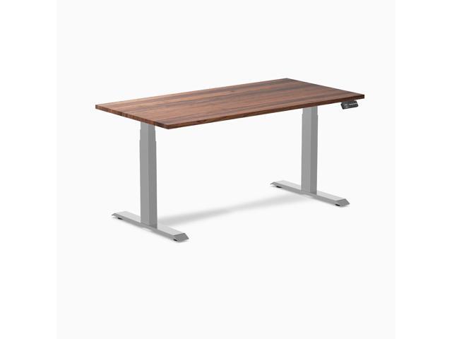Click here for Desky Dual Hardwood Sit Stand Desk - Walnut / 60 x... prices