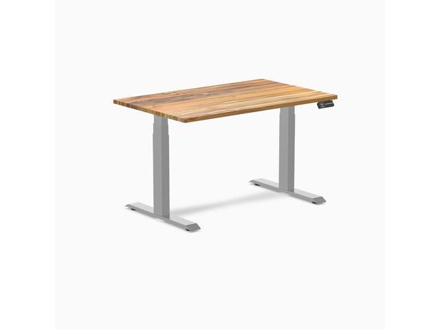 Click here for Desky Dual Hardwood Sit Stand Desk - Teak / 48 x 3... prices
