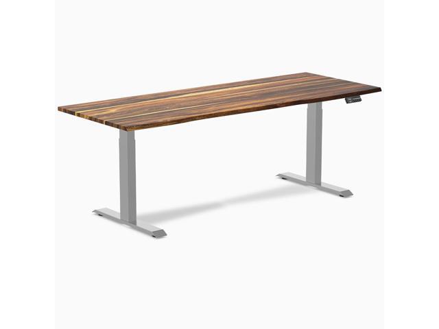 Click here for Desky Dual Hardwood Sit Stand Desk - Pheasantwood... prices